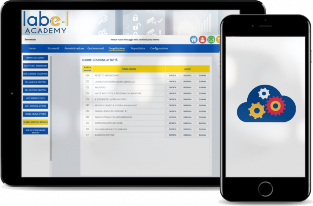 Piattaforma E-Learning Evoluta