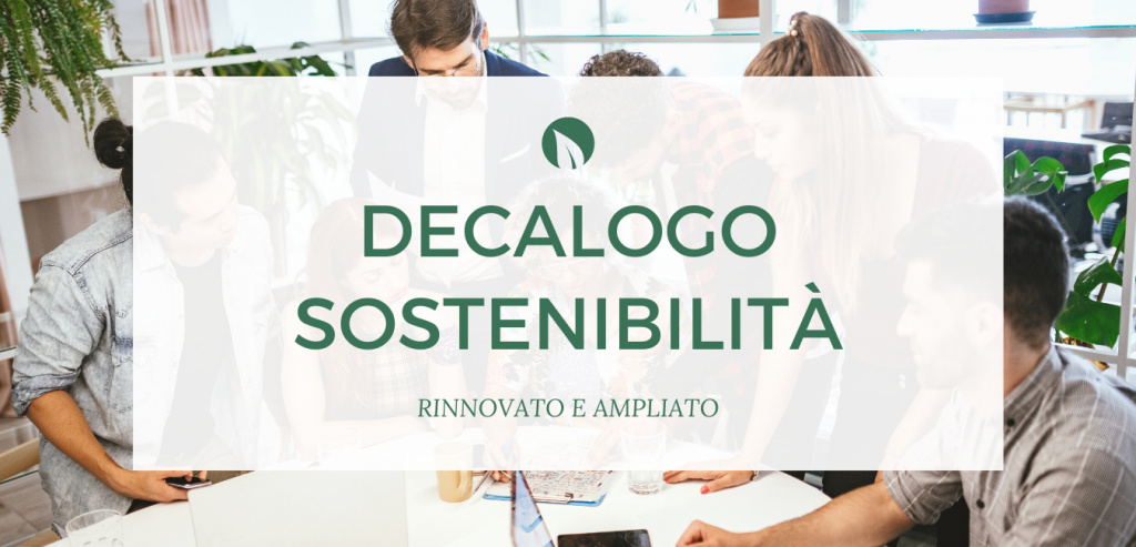 Decalogue sustainability | Piazza Copernico